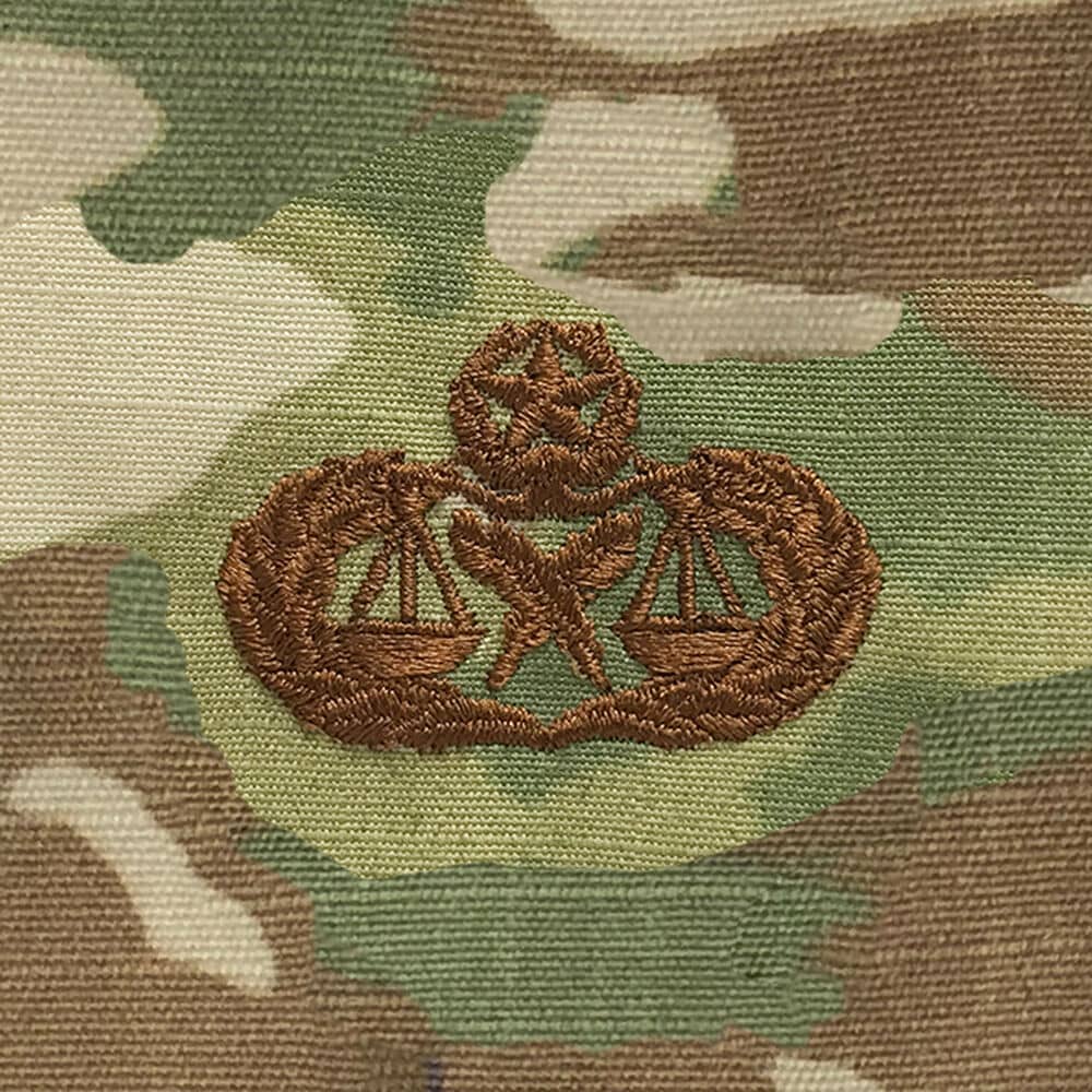 Air Force Master Occupational Badges for the OCP uniforms