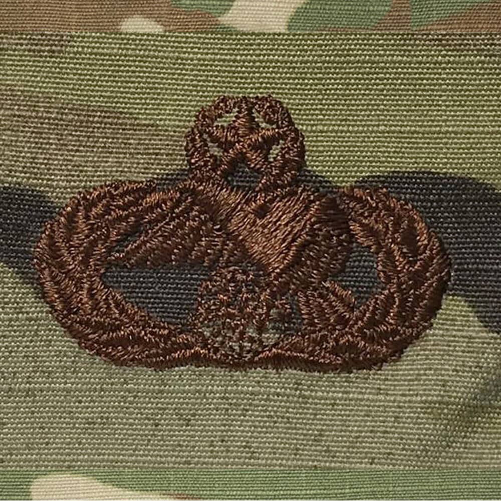 Air Force Master Occupational Badges for the OCP uniforms